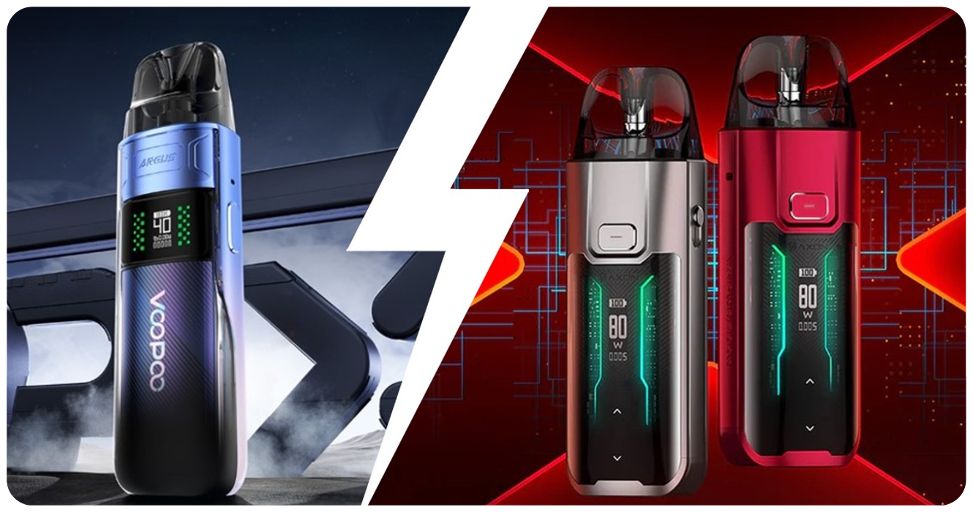 Argus E40 VS Luxe XR Max Vaporesso : Lequel choisir