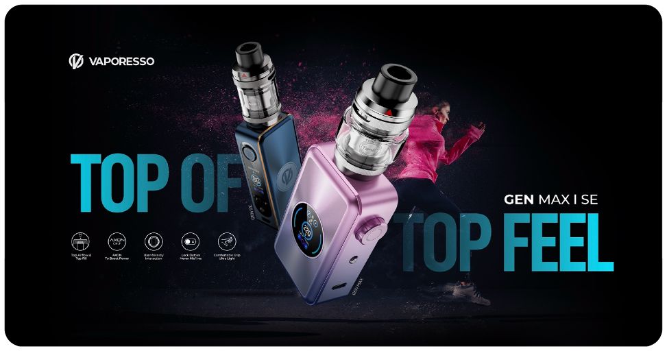 GEN MAX VS GEN SE de Vaporesso : Laquelle choisir